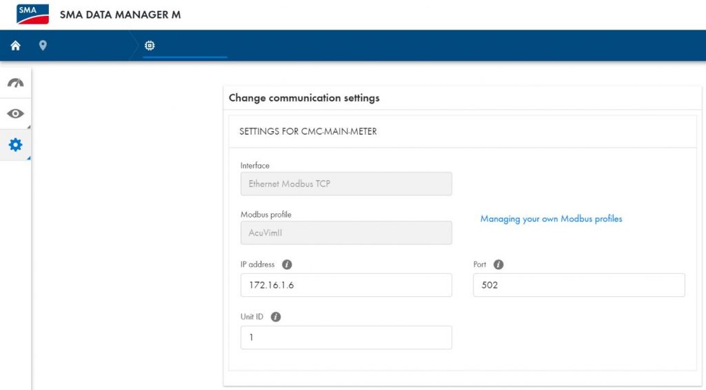 SMA – SmartMeter Zero-Feed-In – Frankensolar Americas